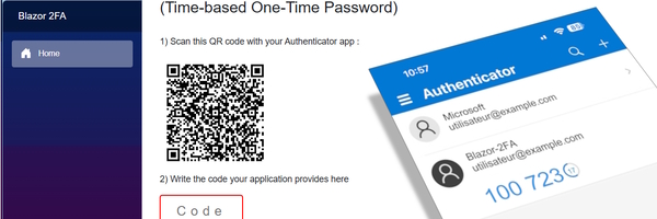 Add Dual Authentication 2fa Totp To A Blazor Application Blog Of Christophe Peugnet